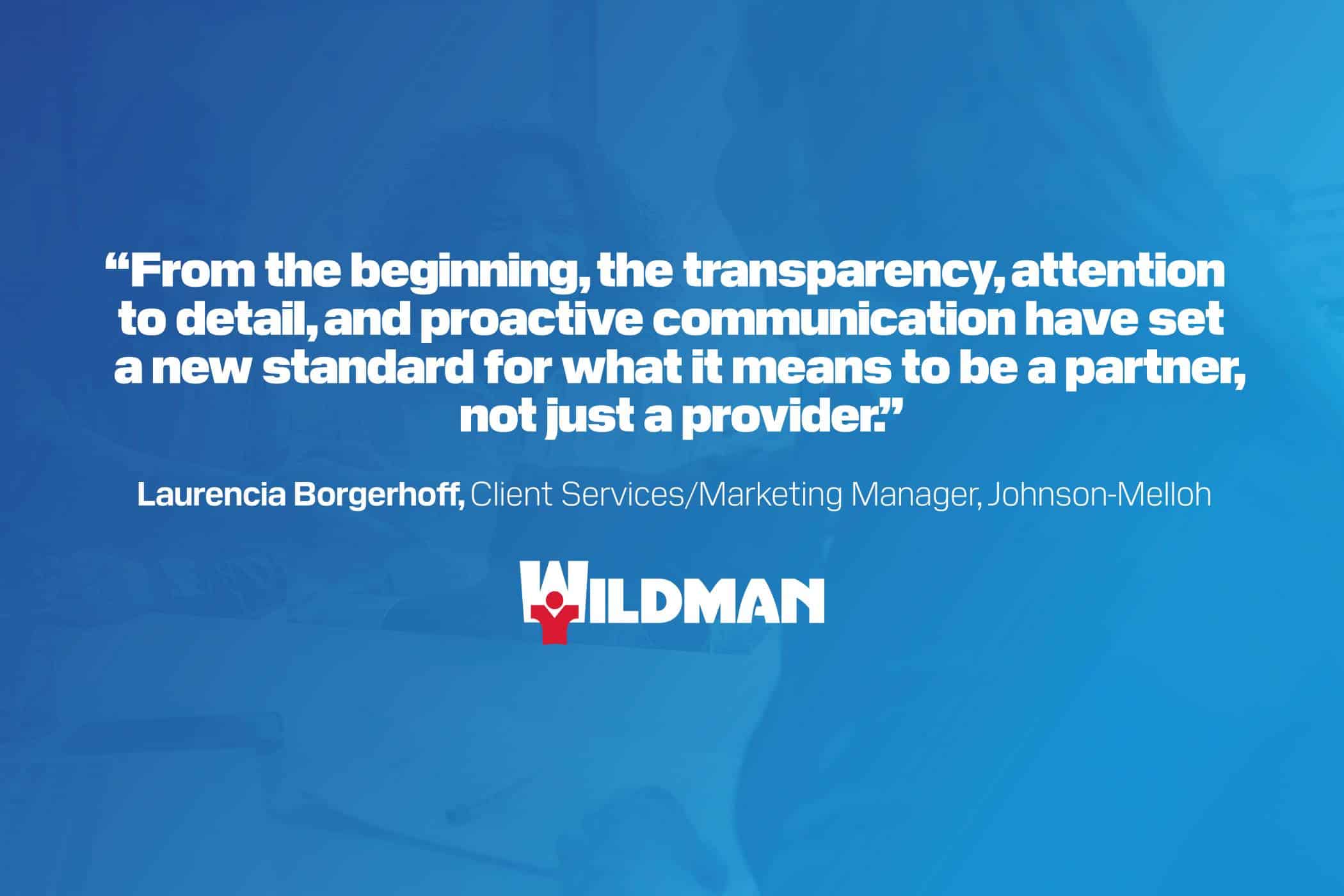 How Wildman Elevated Branded Apparel for Johnson-Melloh | Wildman