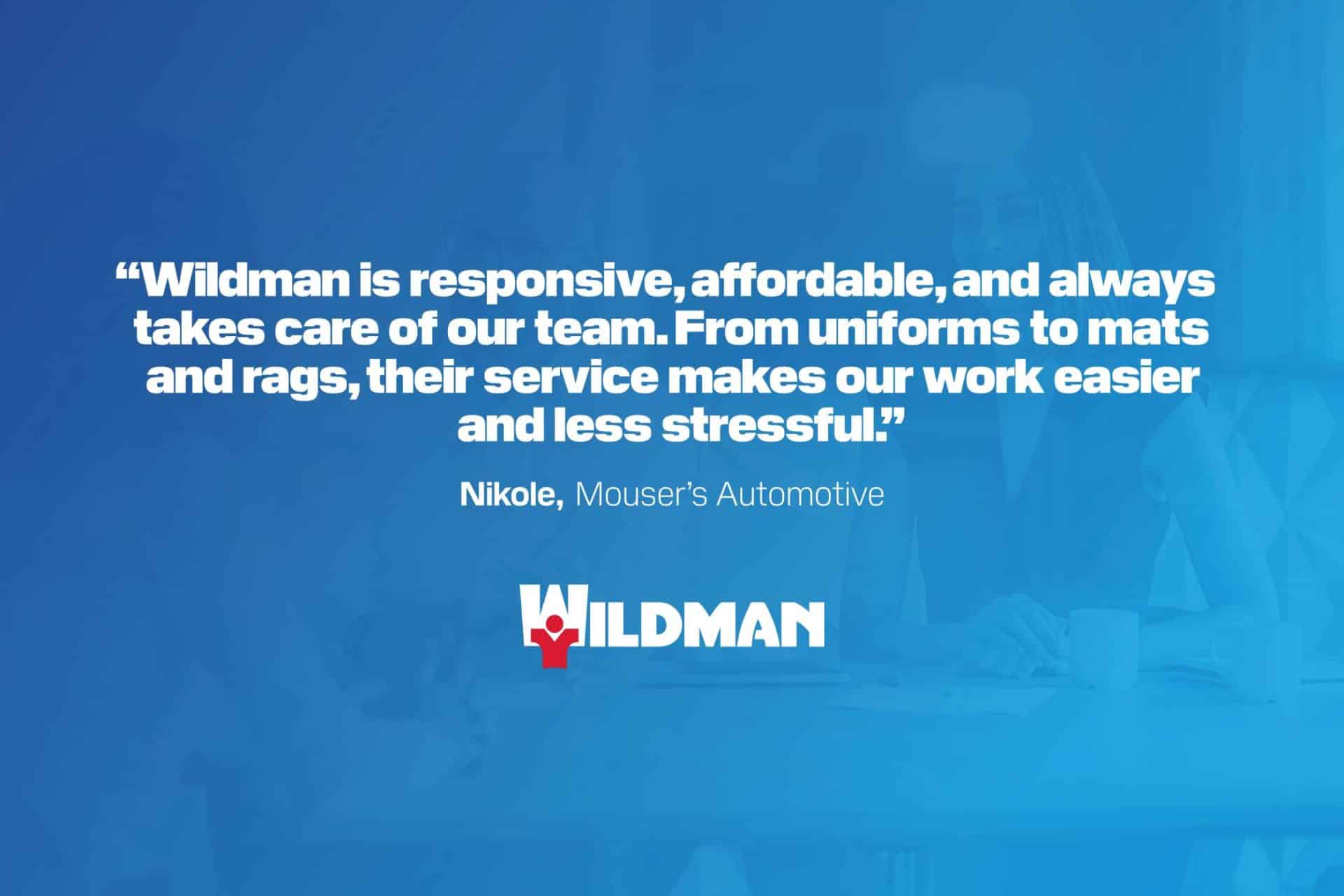 Wildman Uniforms | Clean, Branded, and Ready-to-Wear